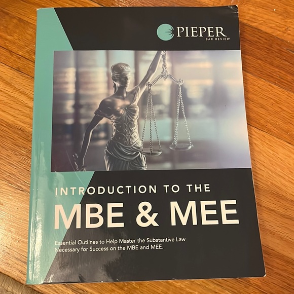 Other | Peiper Introduction To Mbe And Mee Bar Review Book | Poshmark